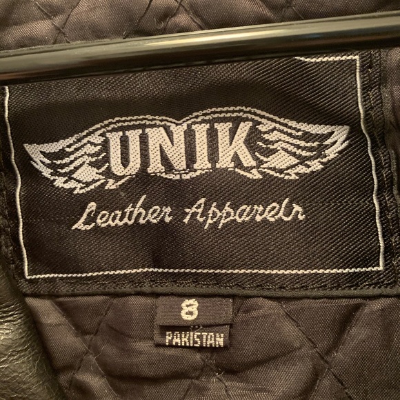 Unik | Jackets & Coats | Unik Leather Jacket | Poshmark